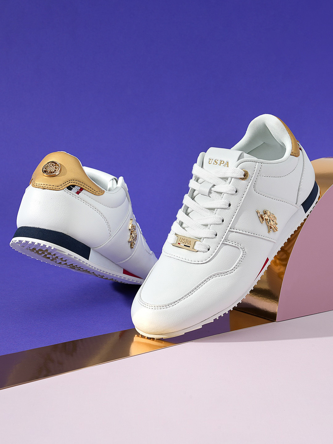 Buy U.S. Polo Assn. Women SORRENTO Comfort Insole Basics Sneakers ...