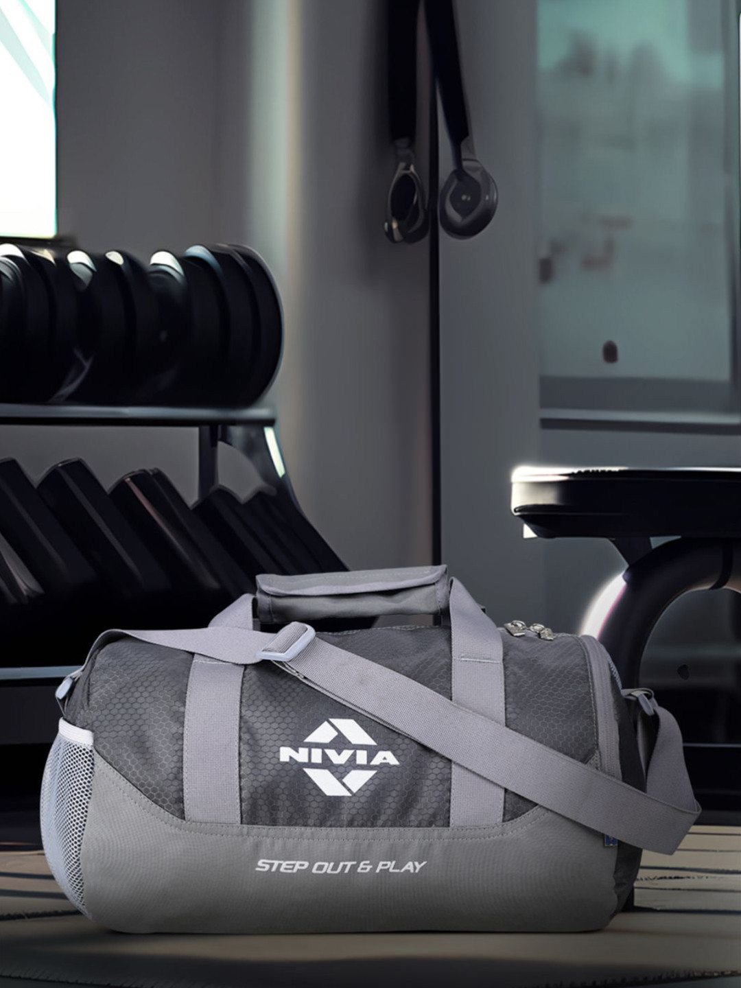 Buy NIVIA Printed Beast Gym Bag - Duffel Bag for Unisex 23471204 | Myntra