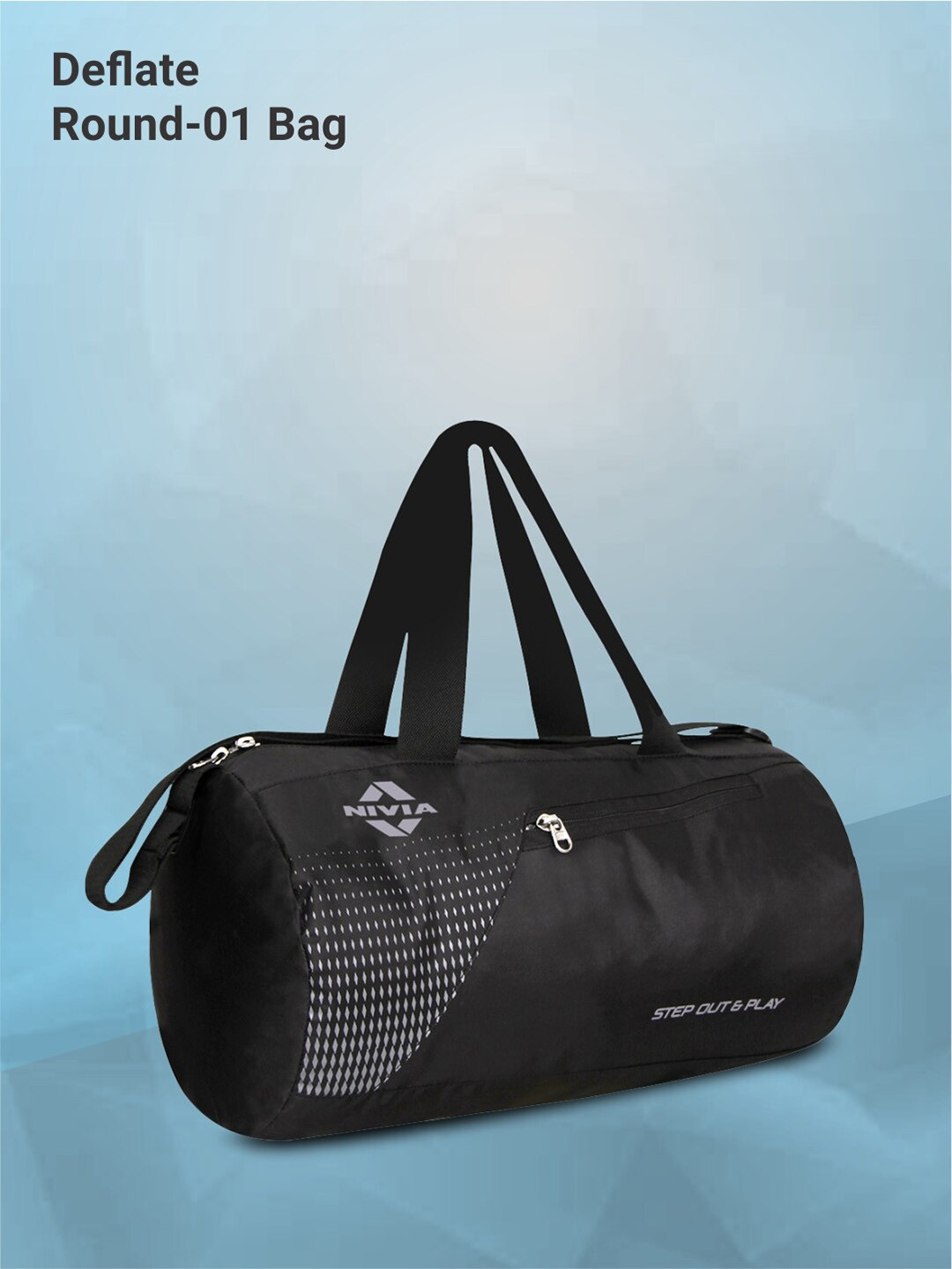 Buy NIVIA Printed Round Duffel Bag - Duffel Bag for Unisex 23471206 ...