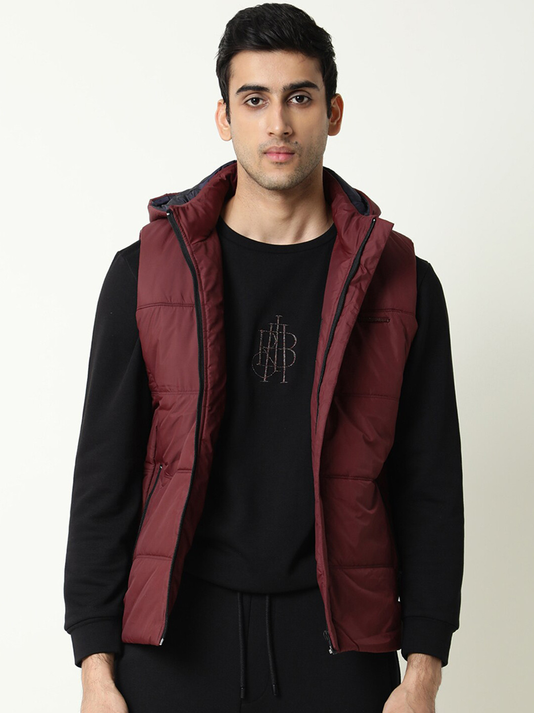 Buy RARE RABBIT Men Filly Tailored Fit Hooded Padded Jacket - Jackets ...
