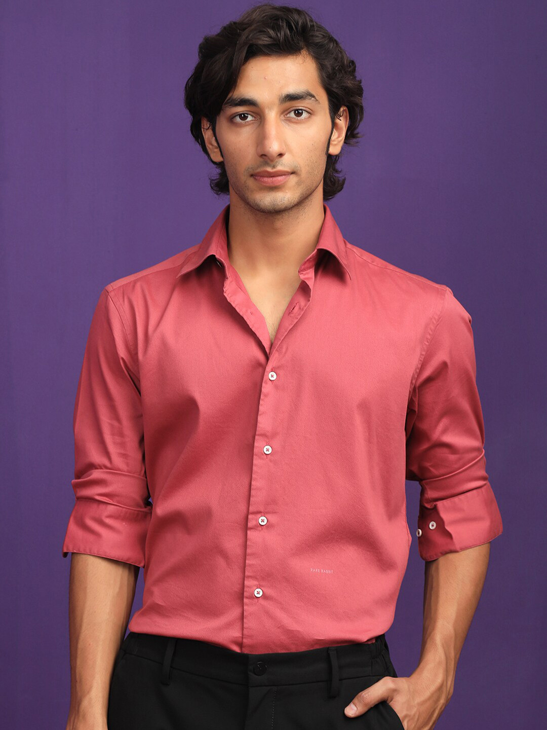 Buy RARE RABBIT Slim Fit Cotton Formal Shirt - Shirts for Men 23473776 ...