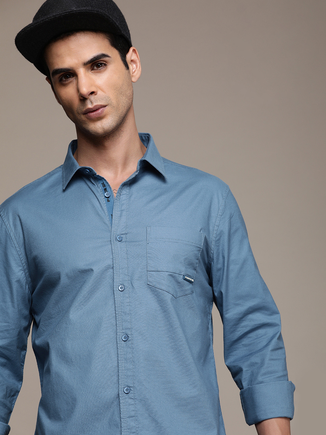 Buy FORCE IX Slim Fit Casual Shirt - Shirts for Men 23484202 | Myntra