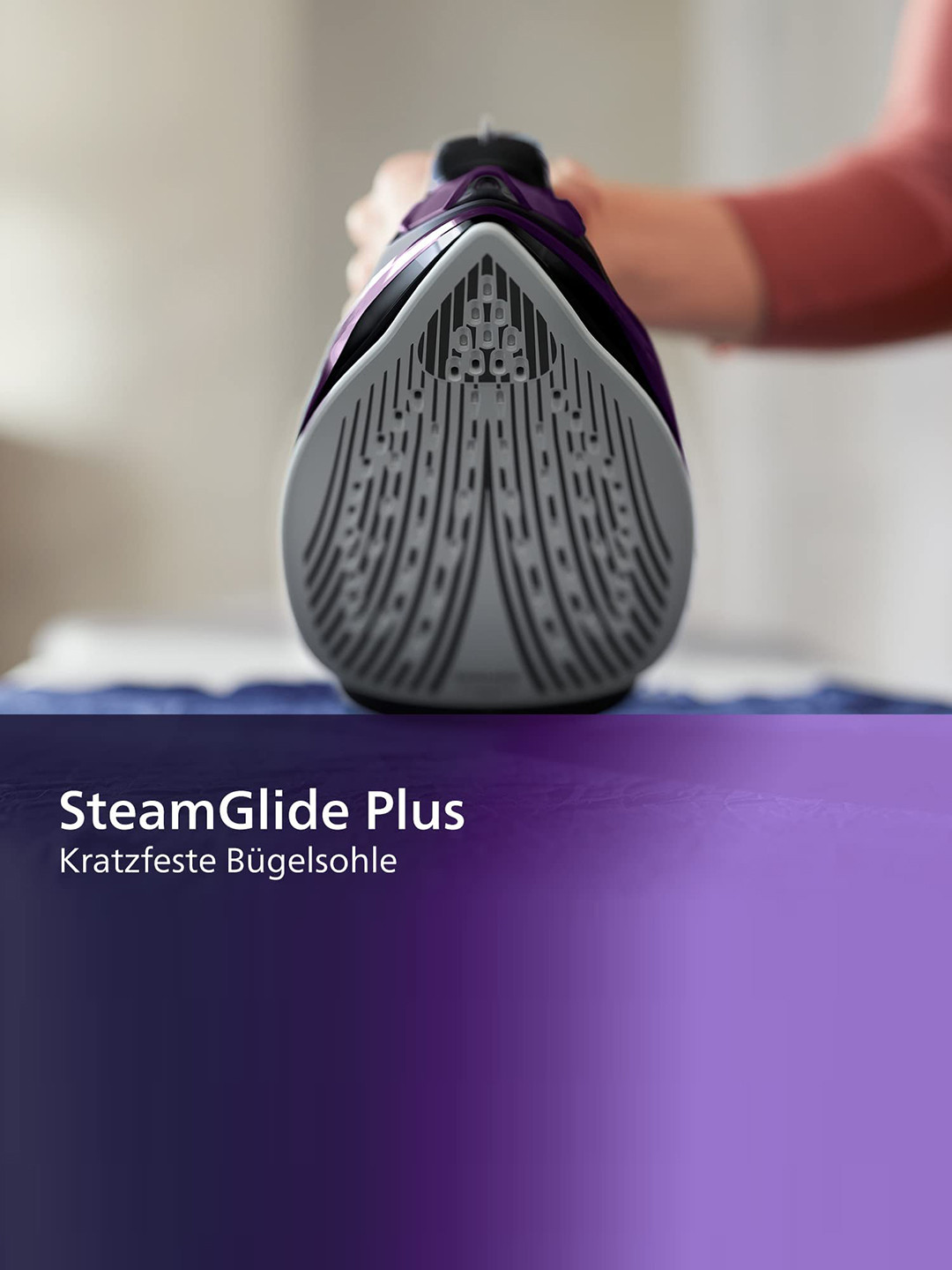 Buy Philips Purple Ergonomischer Griff 2400W Steam Iron 5030 2400 ...