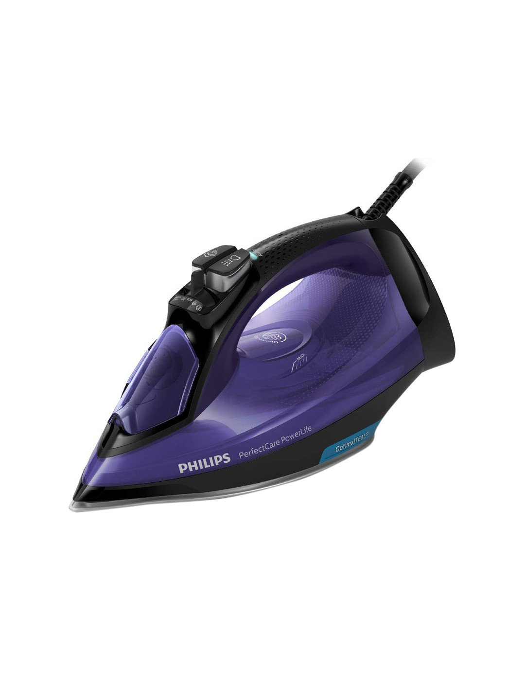 Buy Philips Purple & Black Patented Technology 2400W Steam Iron GC3925 ...