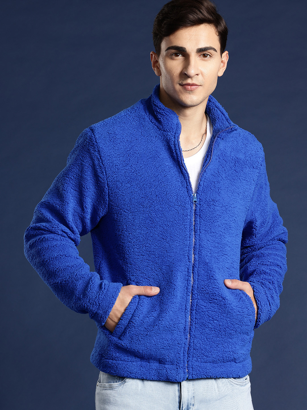 Buy Mast & Harbour Men Self Design Tailored Jacket - Jackets for Men ...