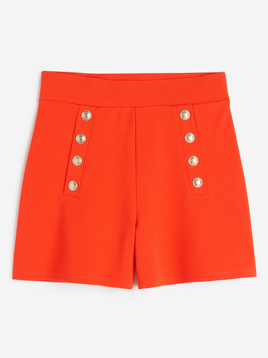 Buy H&M Women Button Front Shorts - Shorts for Women 23498714 | Myntra