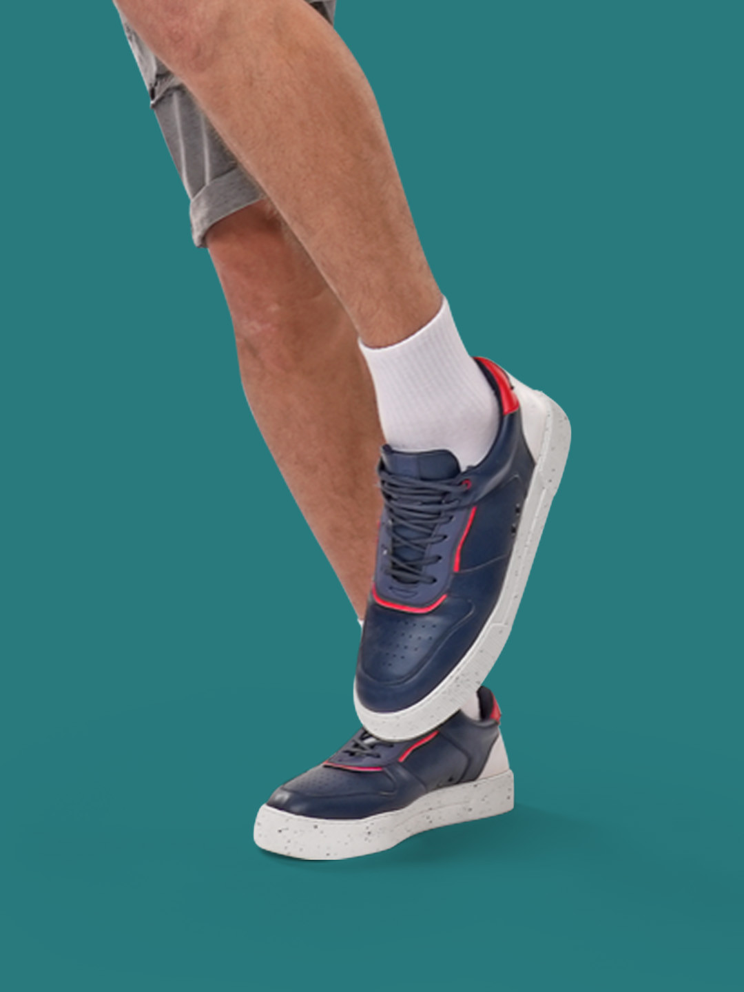 Buy SOLETHREADS REBEL Men Perforated Sneakers - Casual Shoes for Men ...