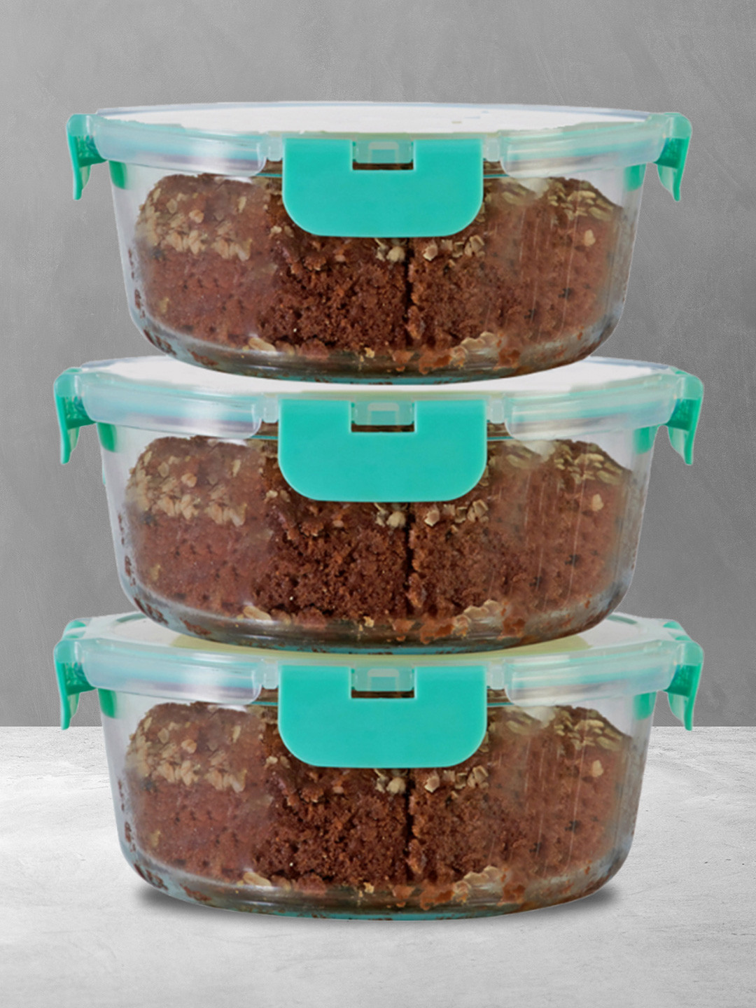 Buy Allo FoodSafe Microwave Safe Glass Containers For Fridge Storage ...