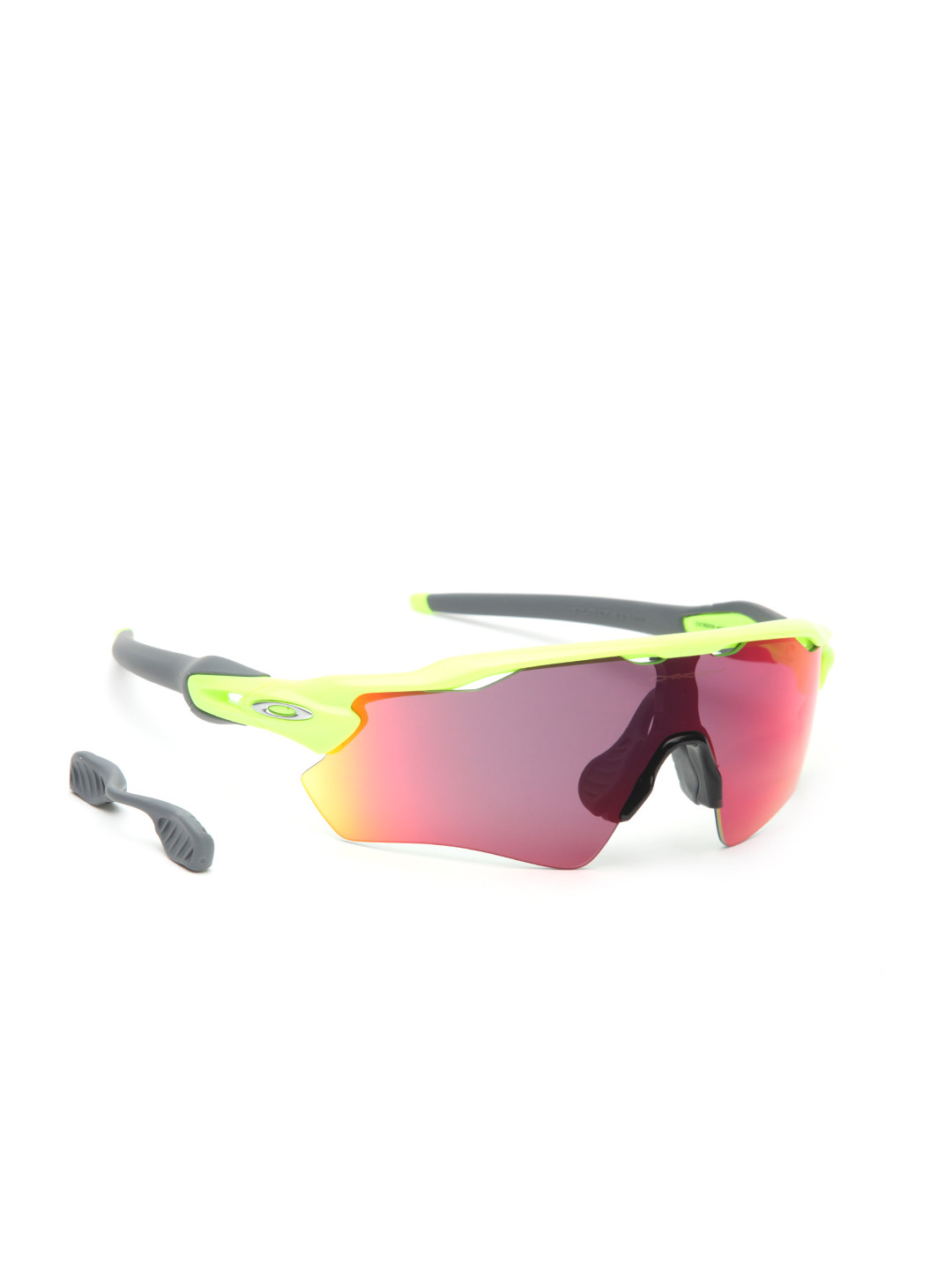 Buy OAKLEY Men UV Protected Red Lens Rectangle Sunglasses ...