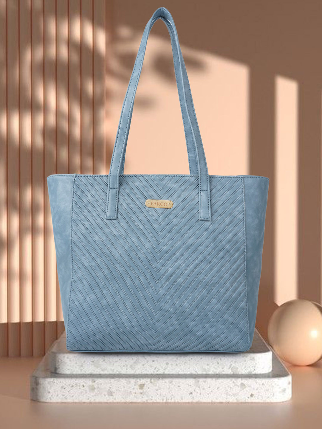 Buy FARGO Textured Shopper Shoulder Bag - Handbags for Women 23506920 ...