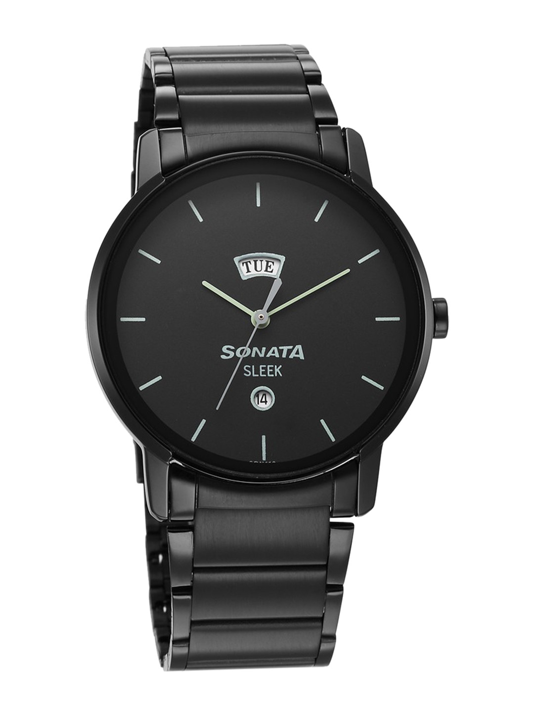 Buy Sonata Men Dial & Stainless Steel Bracelet Style Straps Analogue ...