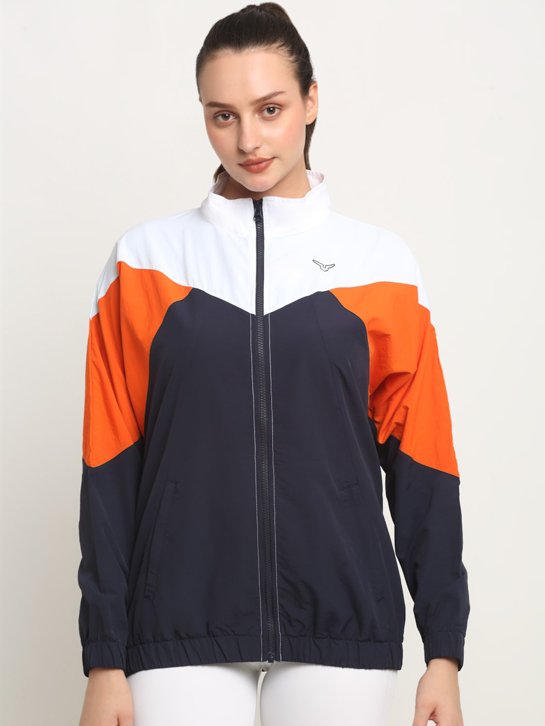 Buy Invincible Colourblocked Windcheater Aand Water Resistant Rapid Dry ...