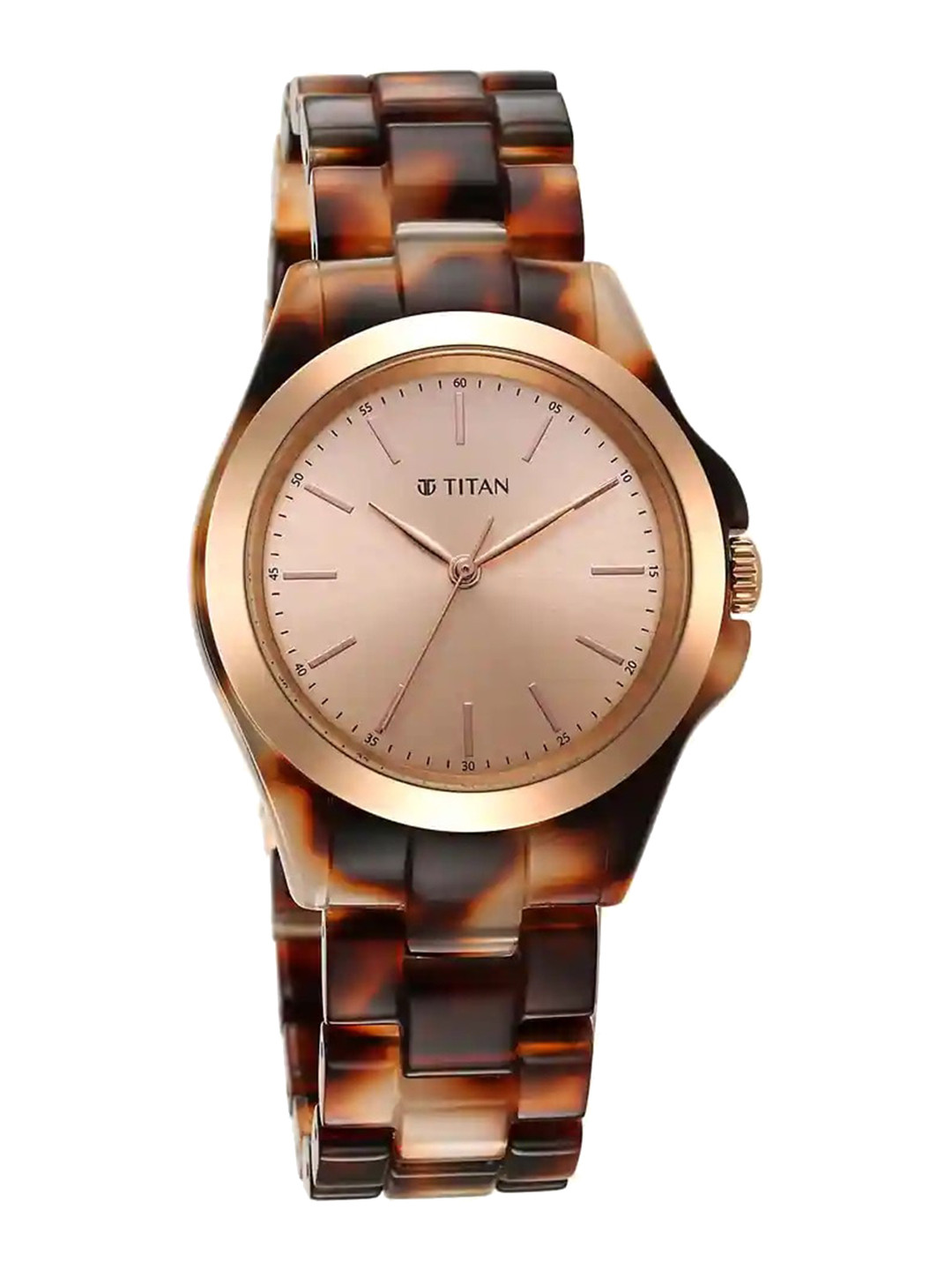 Buy Titan Women Purple Acetate Straps Digital Watch 95205KP01 - Watches ...