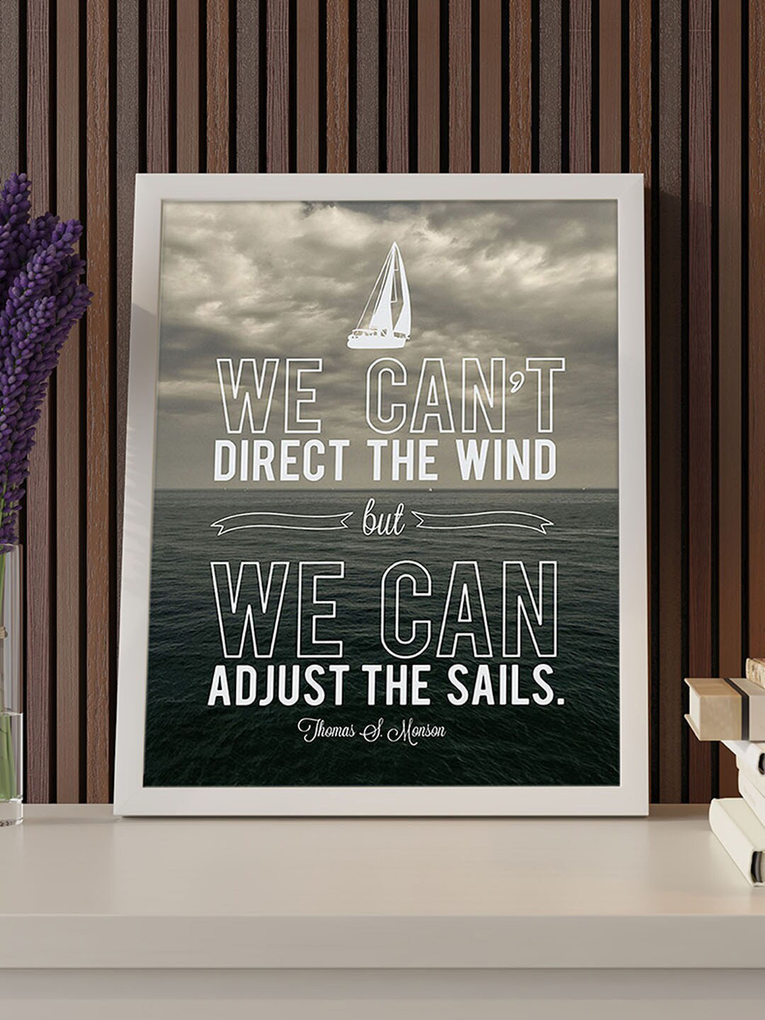 Buy Art Street Grey & Black Framed Motivational Poster Wall Art - Wall ...