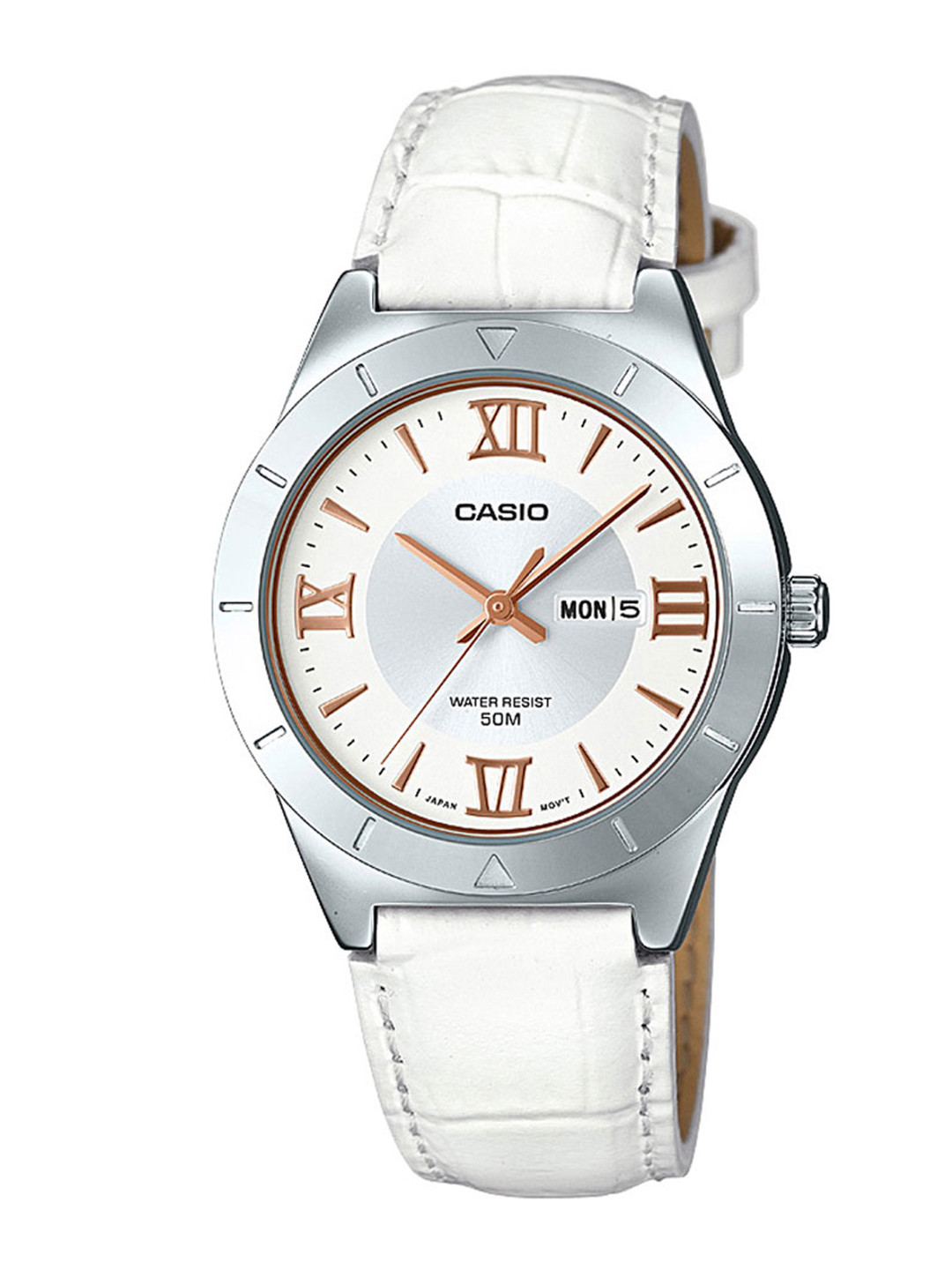 Buy Casio Enticer Women Silver Toned Analogue Watch LTP 1410L 7A1VDF ...