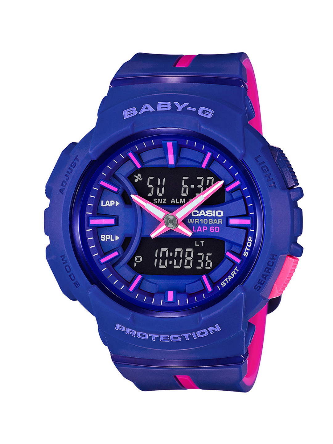 Buy Casio Baby G Women Blue Analogue And Digital Watch B196 - Watches ...