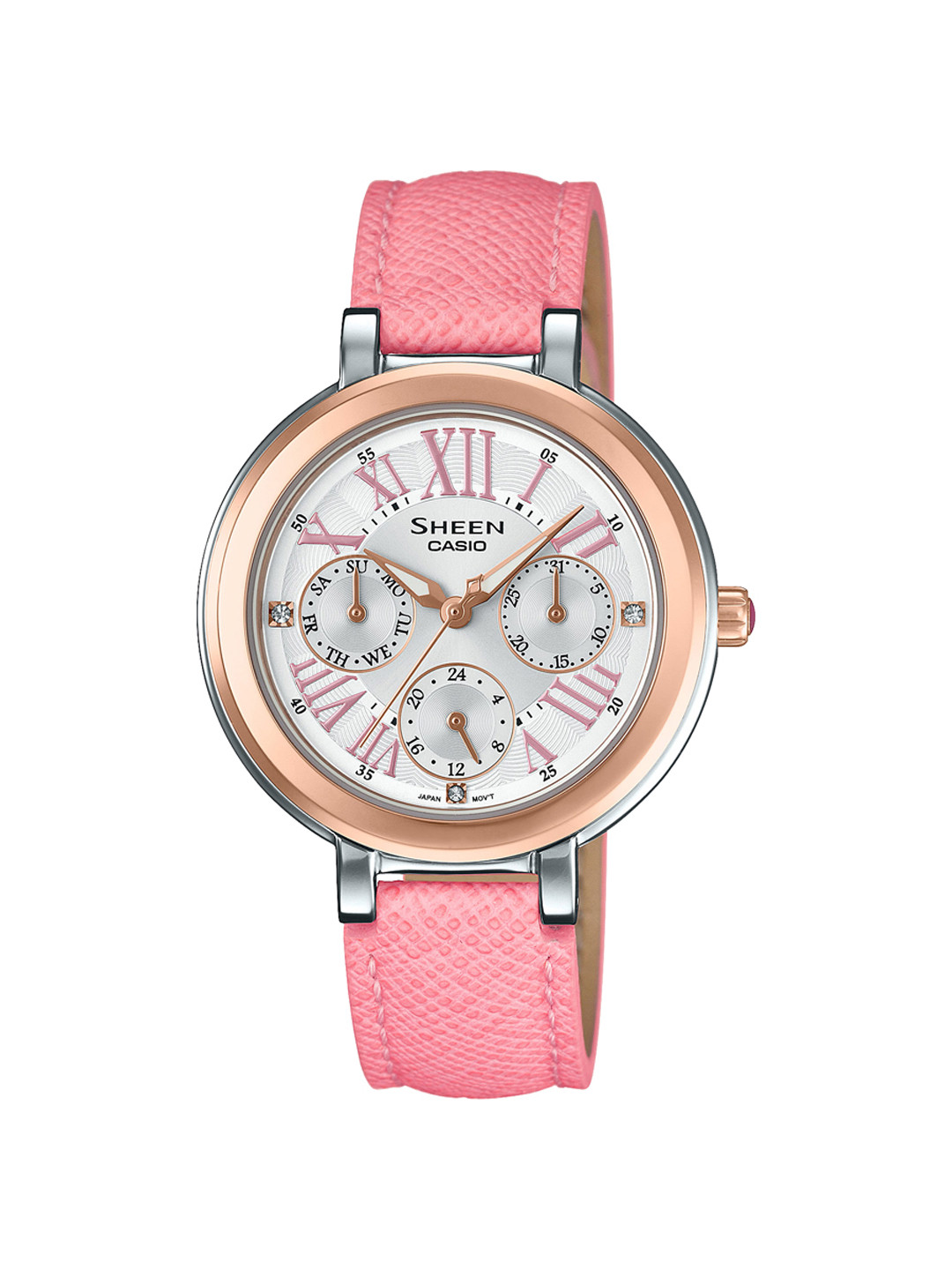 Buy Casio Sheen Women Silver Analogue Watch SX195 SHE 3034BGL 7AUDR ...