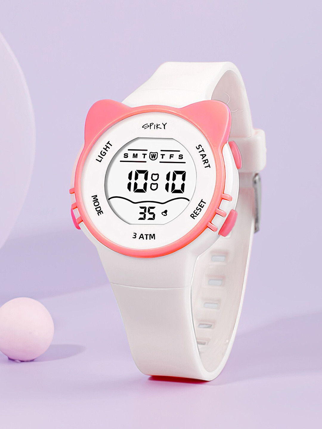 Buy Spiky Set Of 2 Kids Straps Digital Multi Function Automatic Watch ...