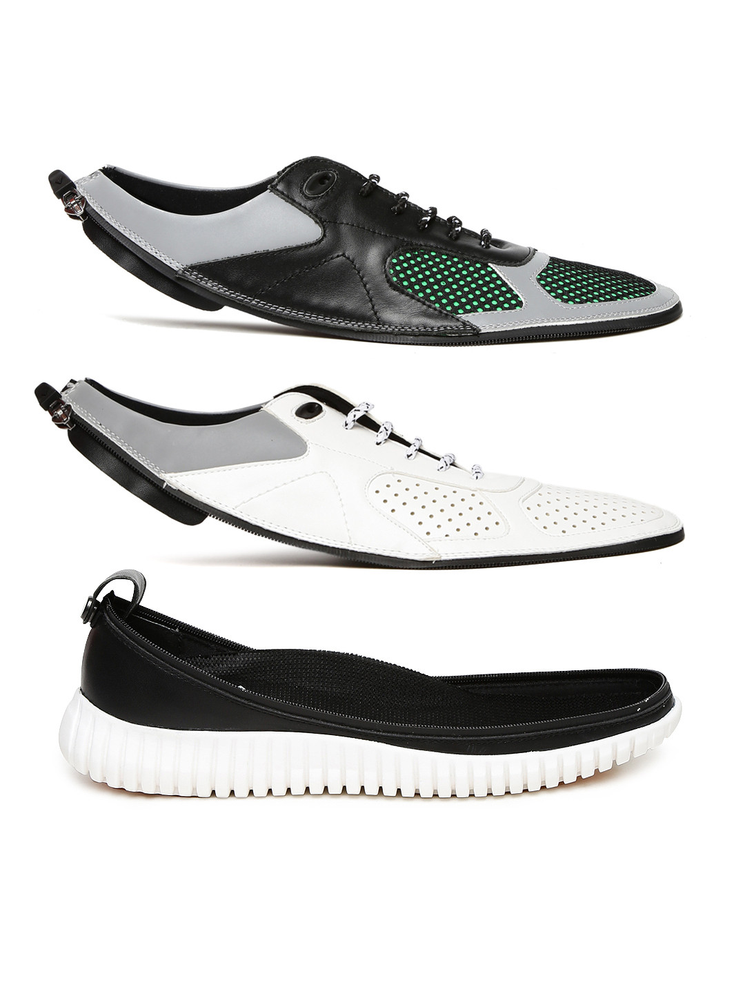 Buy ACBC Men Pack Of 2 Corsa Skins Of Customizable Shoes With Sole ...