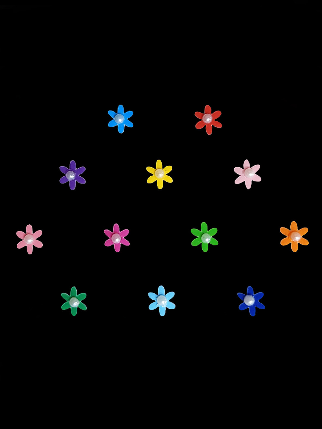 Buy Comet Busters Multicoloured Embellished Reusable Designer Stickers ...