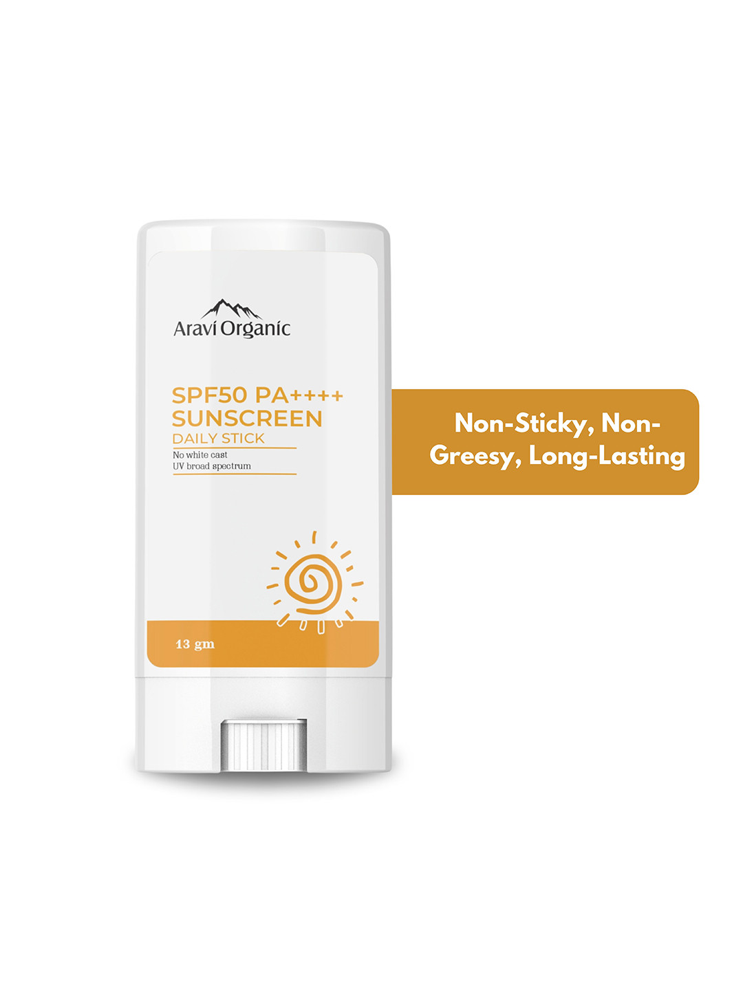Buy Aravi Organic SPF 50 Glow Sunscreen Stick With PA++++ UVA&UVB ...