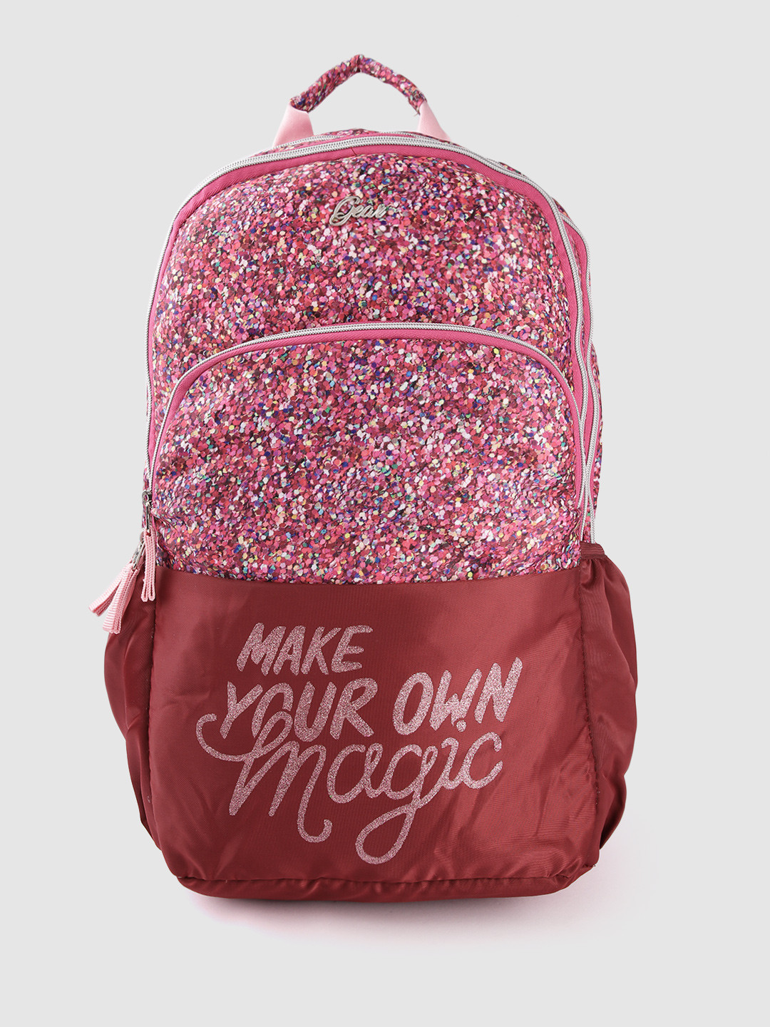 Buy Gear Kids Abstract Printed Laptop Backpack With Glittery Effect 32L ...
