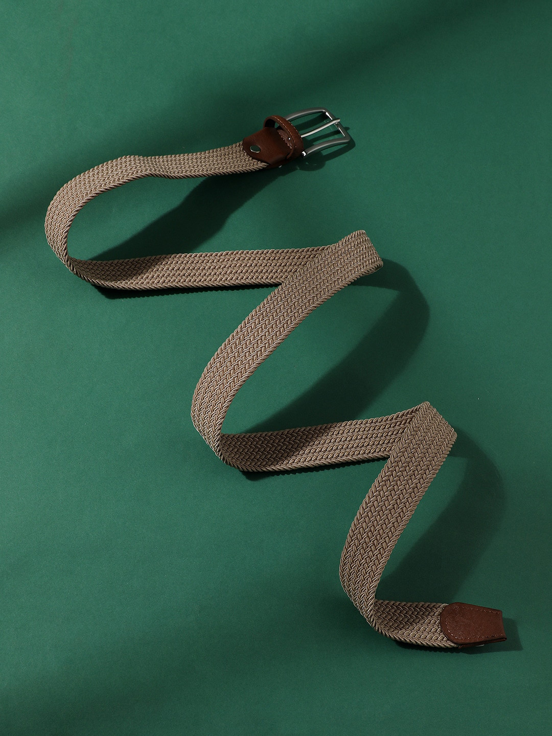 Buy French Accent Men Textured Slim Casual Belt - Belts for Men ...