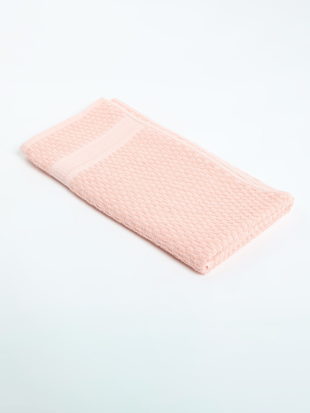 Buy Home Centre Peach Colored Spinel Wallet Opener Cotton Bath Towel ...