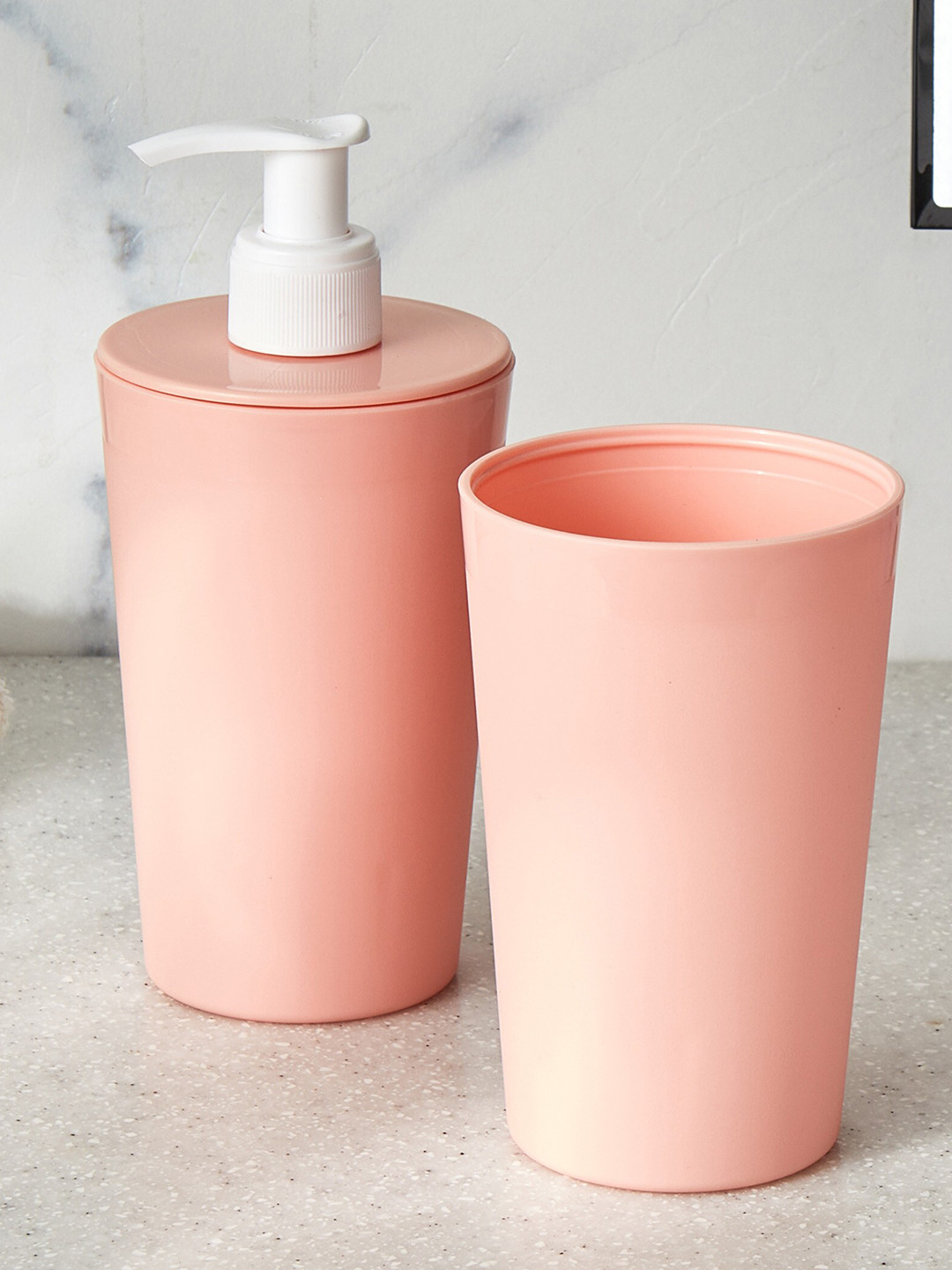 Buy Home Centre Spinel Wallet Peach Coloured 2 Pieces Bath Accessories ...