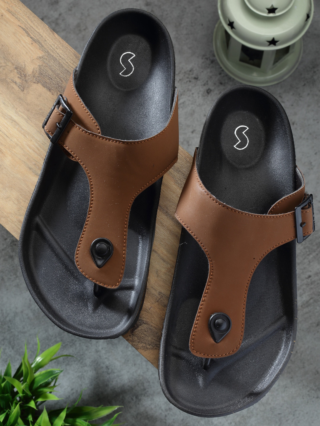 Buy Solethreads Men Buckled Thong Flip Flops - Flip Flops for Men ...