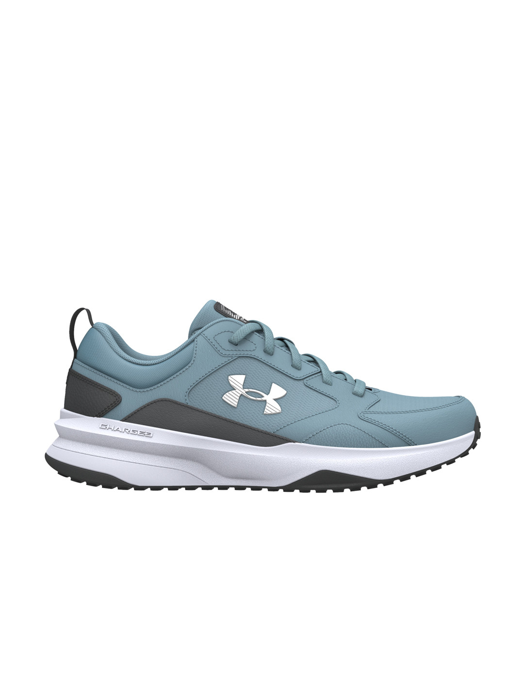 Buy UNDER ARMOUR Men UA Charged Edge Leather Training Or Gym Shoes ...