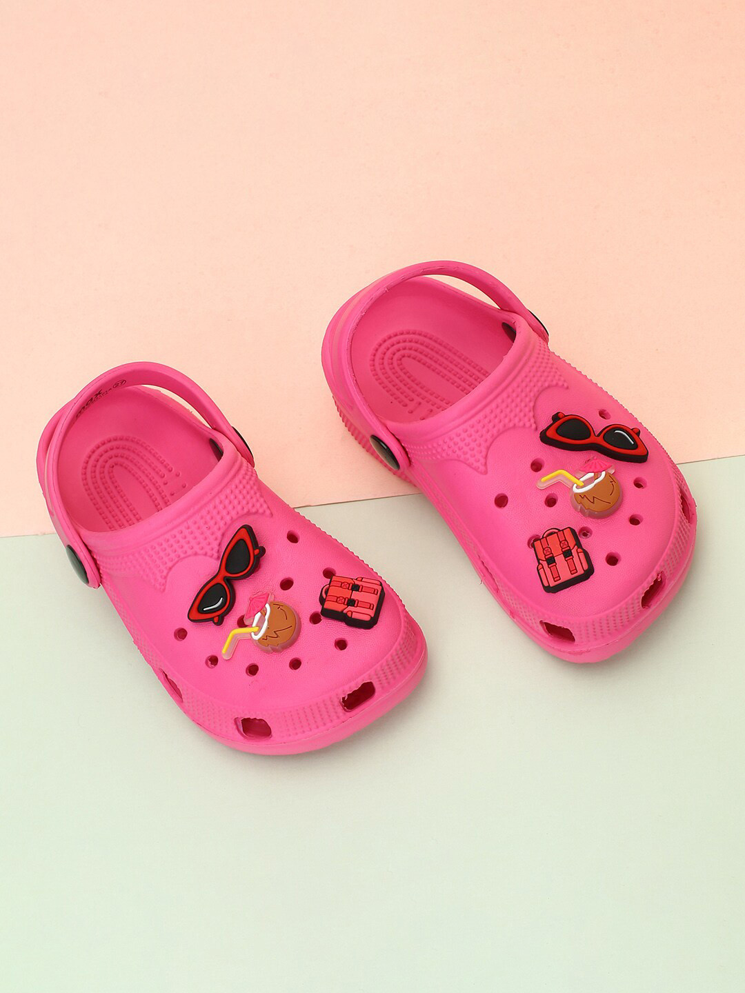 Buy Max Girls Jibbitz Detailed Clogs - Flip Flops for Girls 23577170 ...