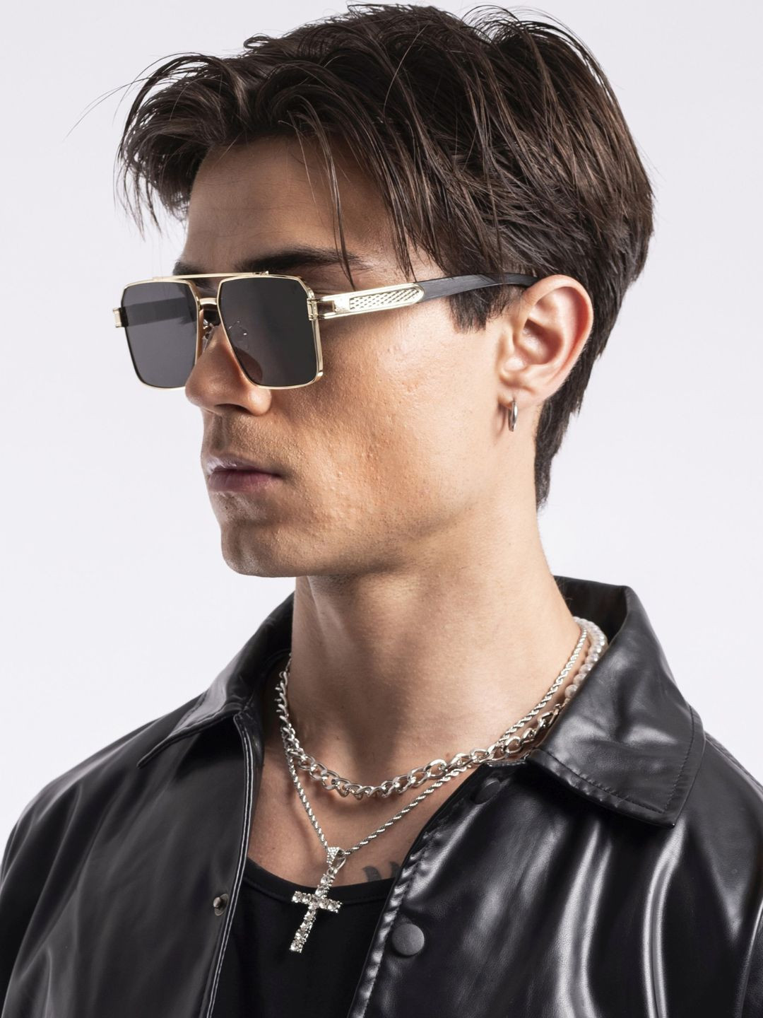 Buy Voyage Full Rim Wayfarer Sunglasses With UV Protected Lens ...