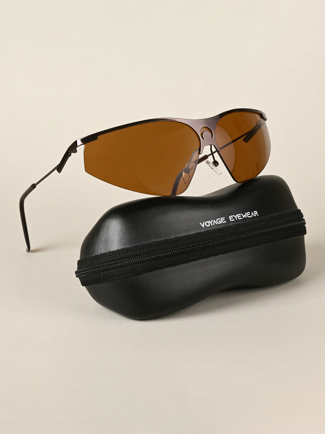 Buy Voyage Full Rim Shield Sunglasses With UV Protected Lens 3563MG4223 ...