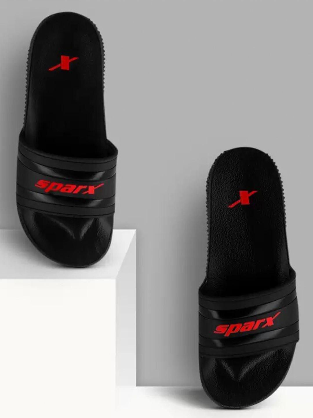 Buy Sparx Men Printed Sliders - Flip Flops for Men 23596424 | Myntra