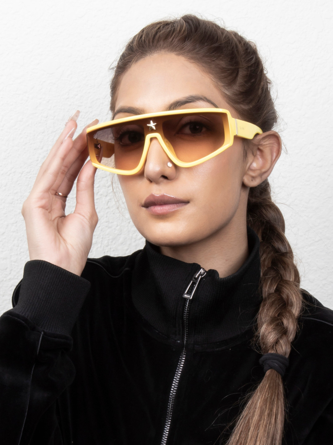 Buy Ted Smith Shield Sunglasses With UV Protected Lens MILLIONAIRE_C7 ...