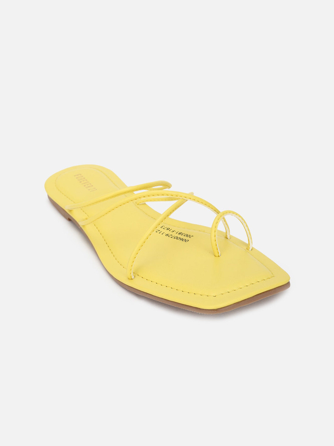 Buy FOREVER 21 Strappy One Toe Flats - Flats for Women 23627896 | Myntra