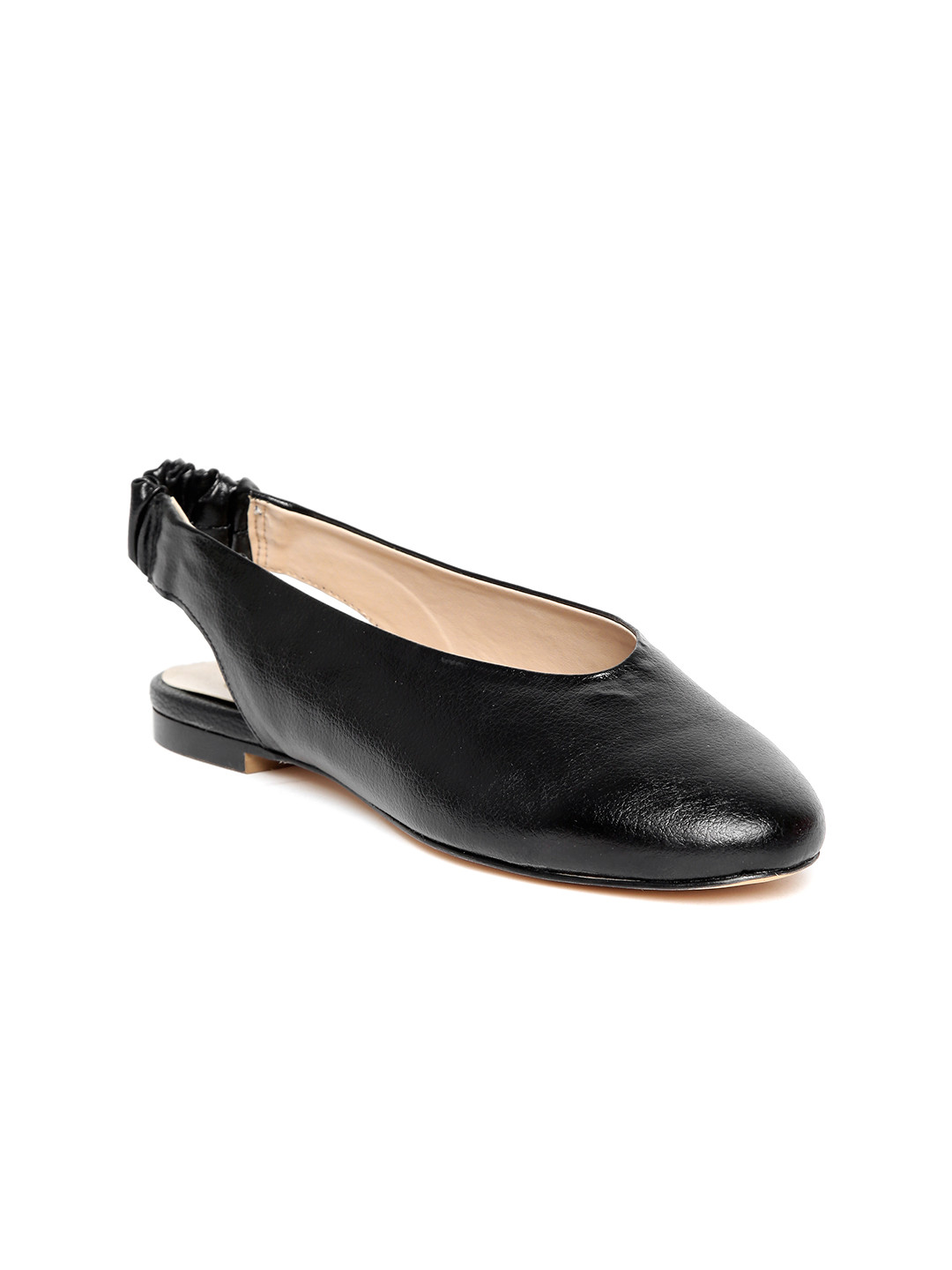 Buy Carlton London Women Black Solid Flats - Flats for Women 2362948 ...