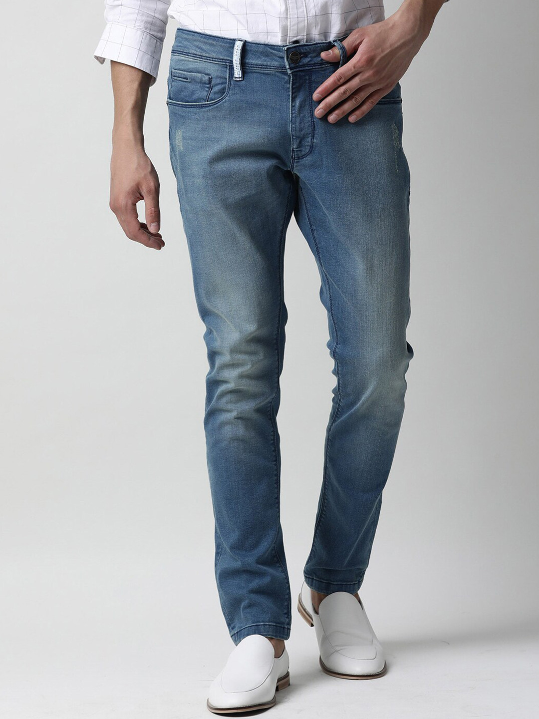 Buy RARE RABBIT Men Indus Slim Fit Cotton Jeans - Jeans for Men ...