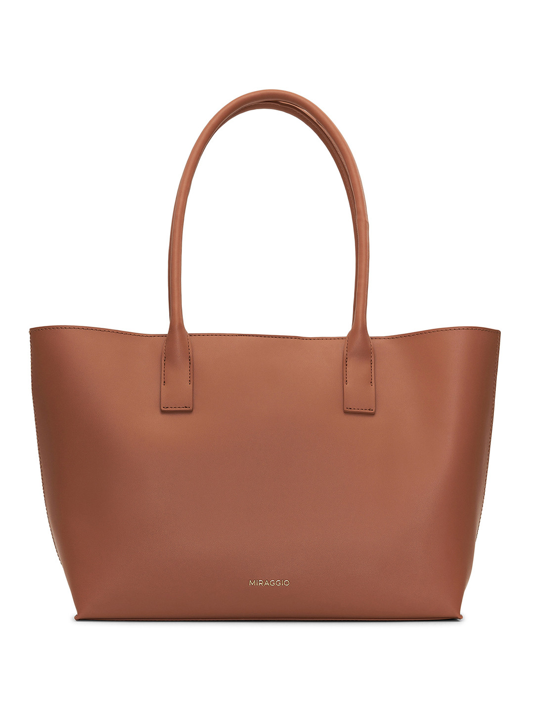 Buy MIRAGGIO Brooke Brown Solid Tote Bag - Handbags for Women 23641170 ...