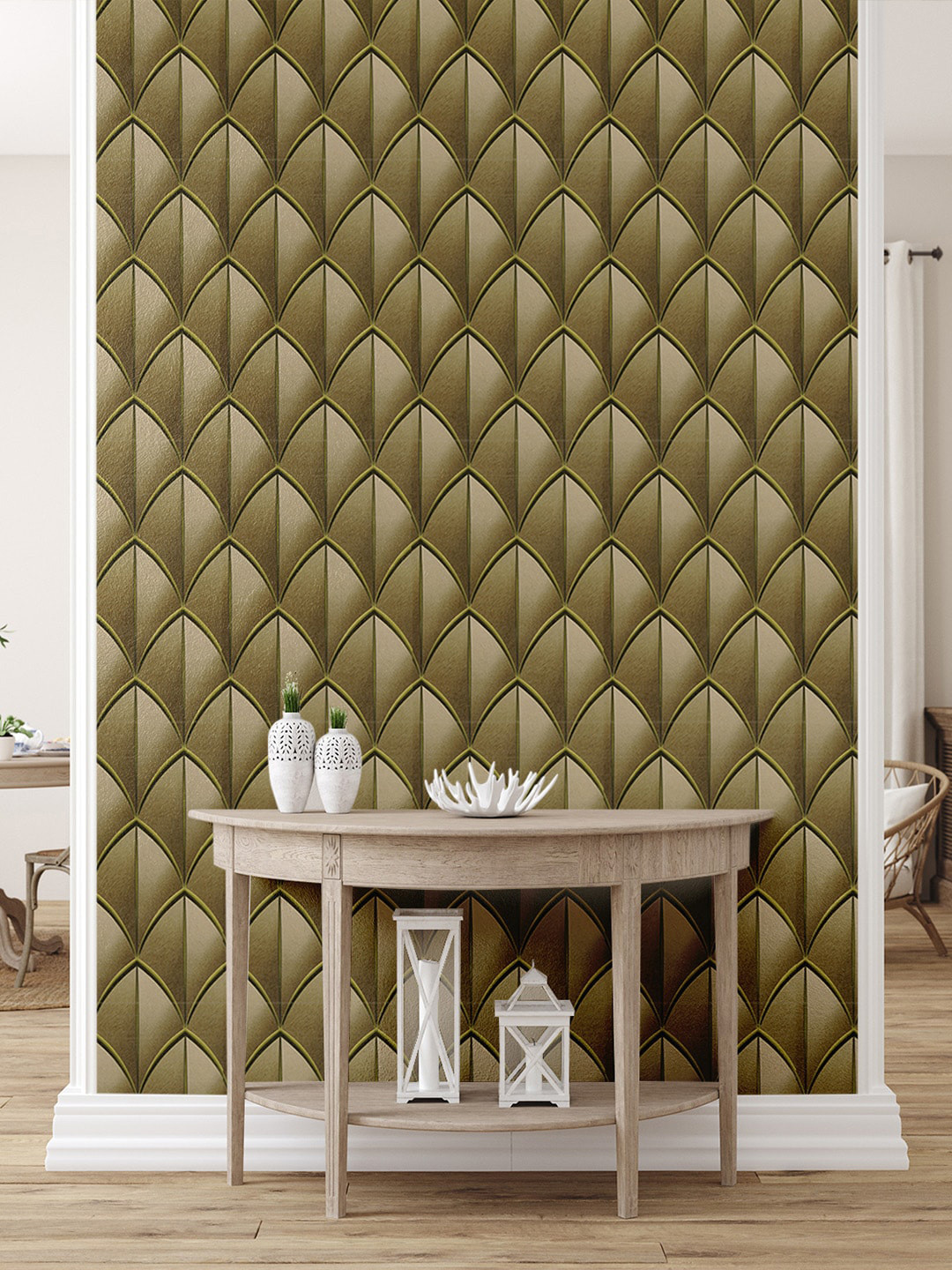 Buy Asian Paints EzyCR8 Non Adhesive Wallpaper (53cm X 950cm) - Decals ...