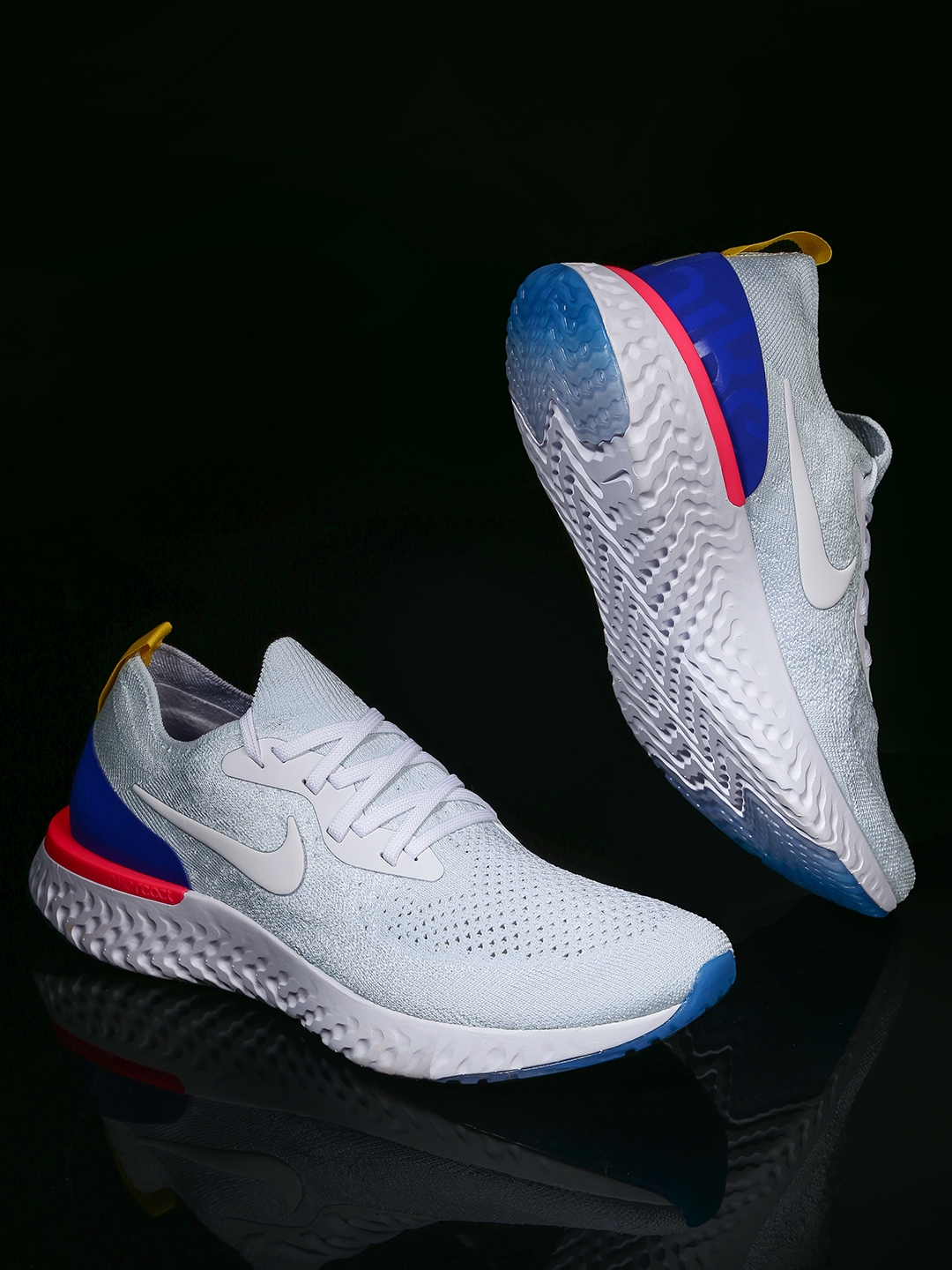 Buy Nike Men White EPIC REACT FLYKNIT Running Shoes - Sports Shoes for ... Buy Nike Men White EPIC REACT FLYKNIT Running Shoes - Sports Shoes for ...