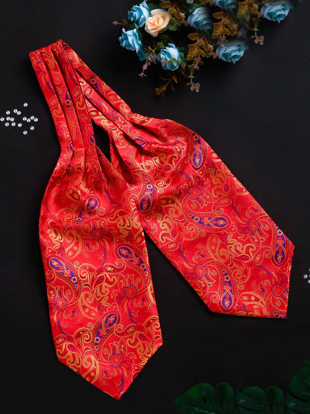 Buy PELUCHE Woven Design Cravat - Ties for Unisex 23677230 | Myntra