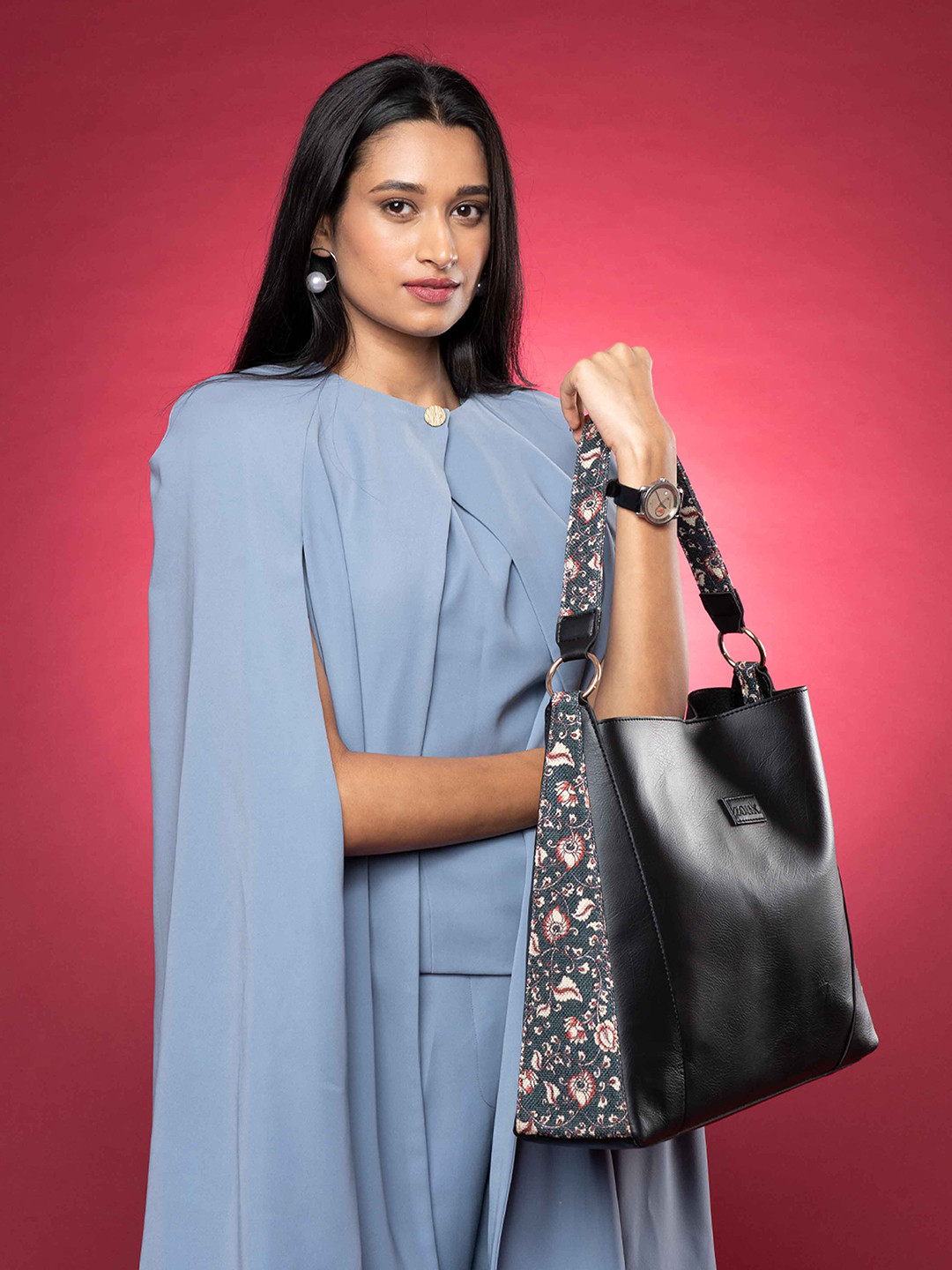 Buy ZOUK Floral Printed Bucket Tote Bag - Handbags for Women 23681538 ...