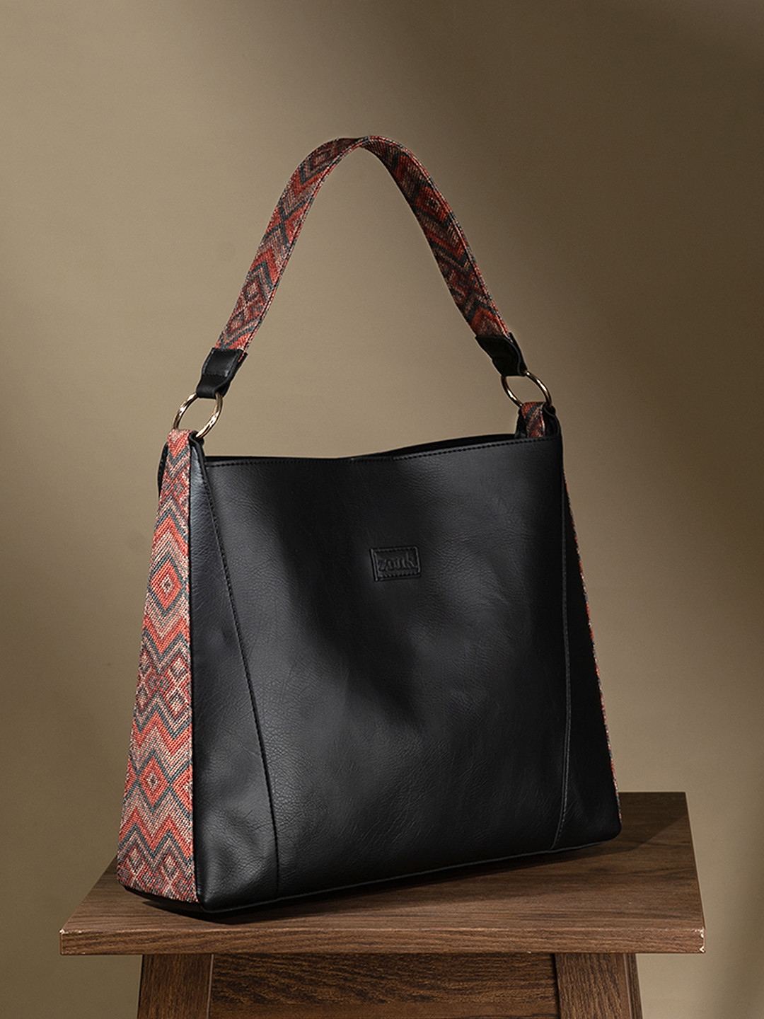 Buy ZOUK Ethnic Motifs Printed Bucket Tote Bag - Handbags for Women ...