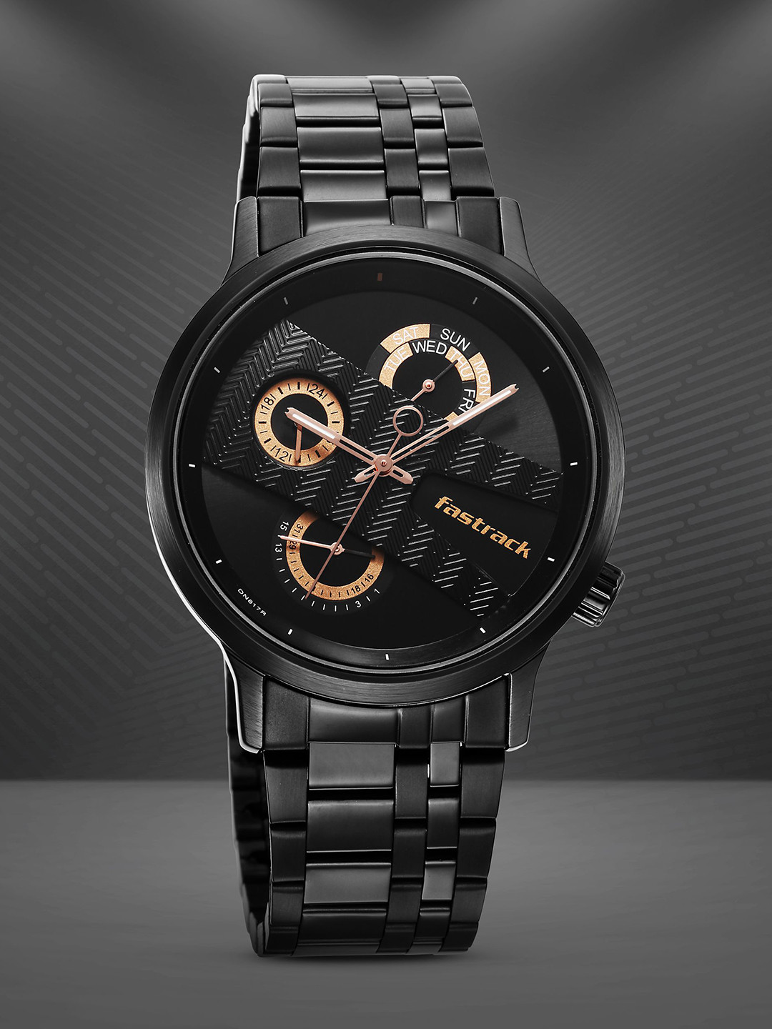 Buy Fastrack Men Skeleton Dial & Bracelet Style Straps Analogue Watch ...