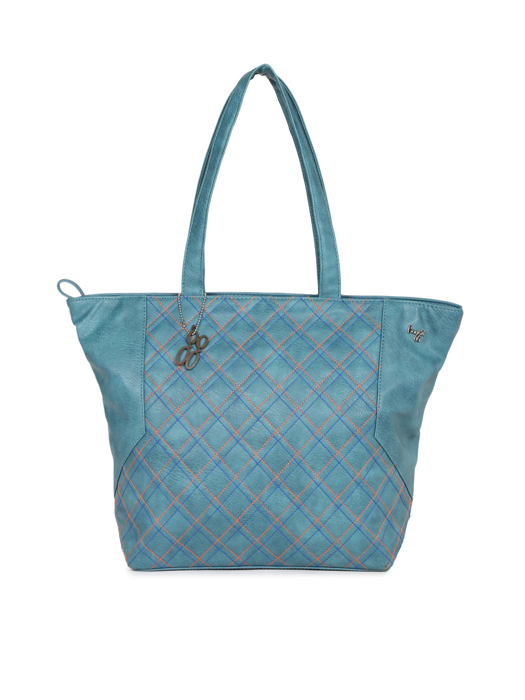 Buy Baggit Blue Textured Shoulder Bag - Handbags for Women 2368431 | Myntra