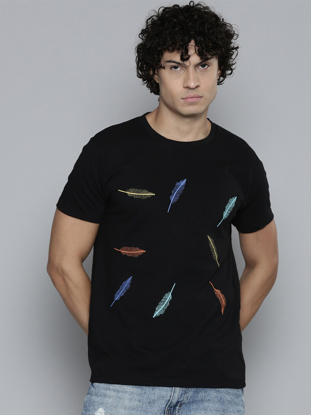 Buy SMARTEES Conversational Printed Oversized Cotton T Shirt - Tshirts ...