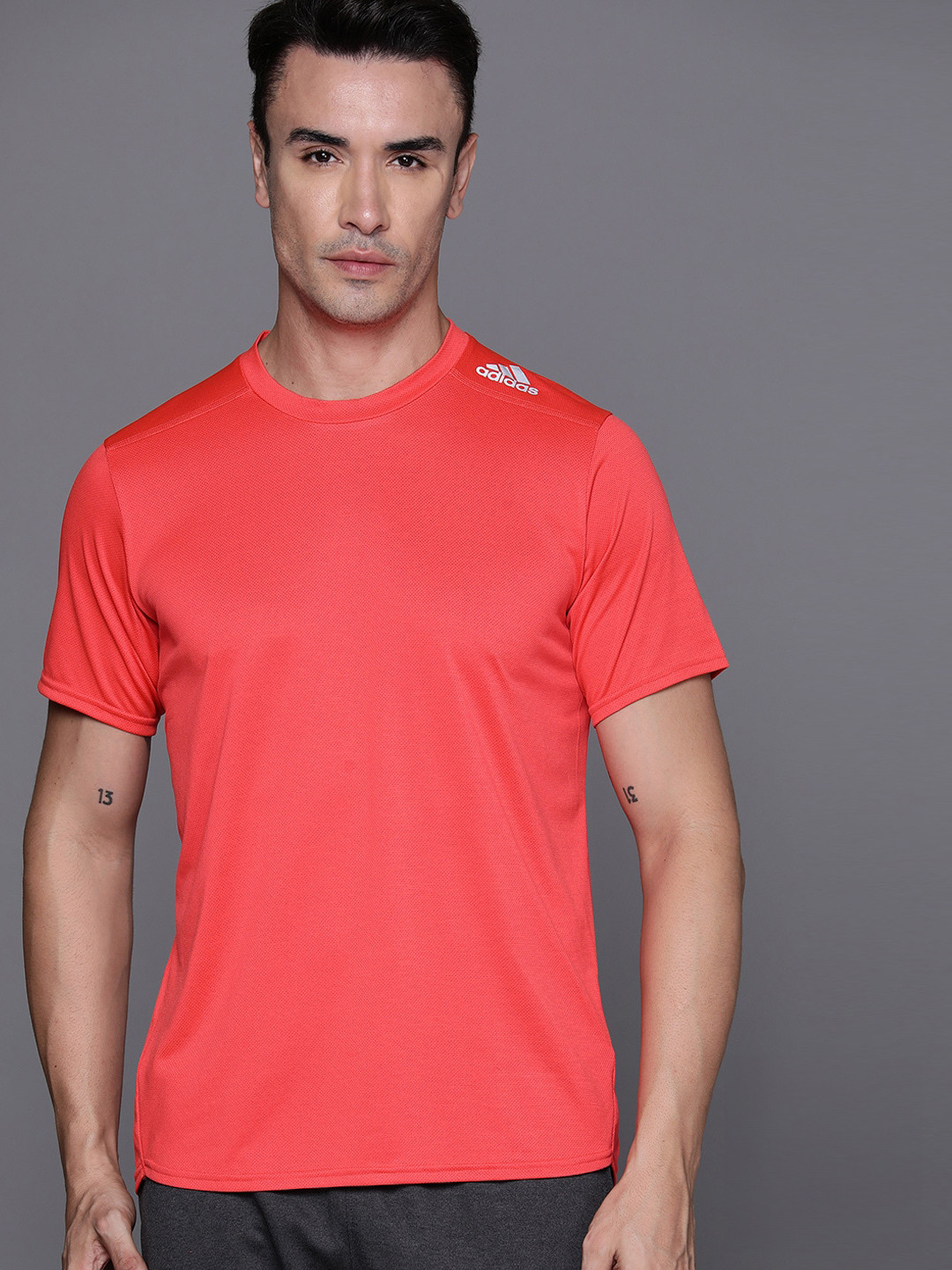 Buy ADIDAS Aeroready Designed 4 Running T Shirt - Tshirts for Men ...