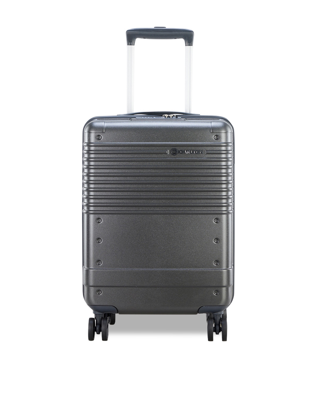 Buy CARLTON Textured Hard Sided Cabin Trolley Suitcase - Trolley Bag ...